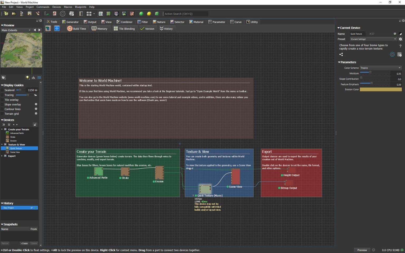 Build 4041 ‘Hurricane Ridge’ – World Machine Help